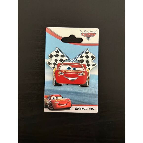Disney | Accessories | Disneypixar Cars Lightning Mcqueen Checkered ...